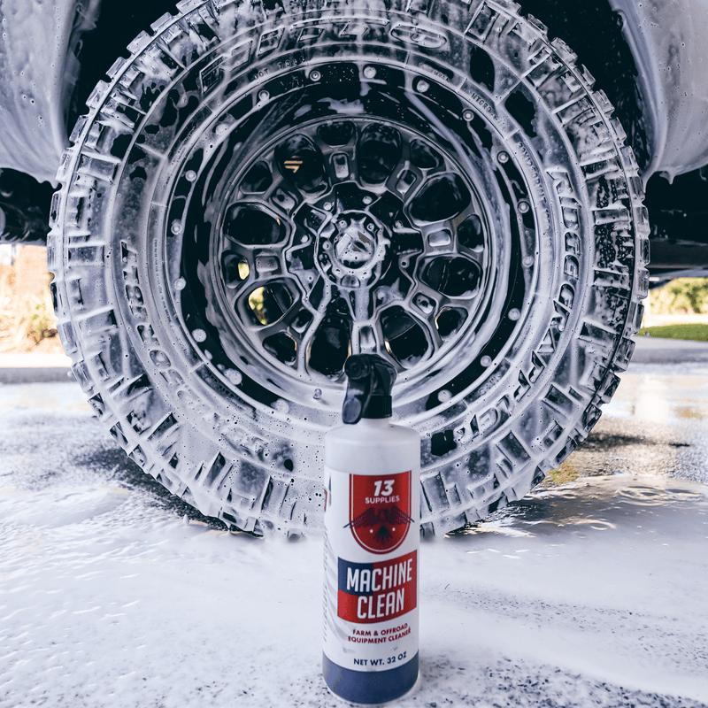 13 Supplies Machine Clean: All purpose cleaner, Wheel, Tire & Bug Remo