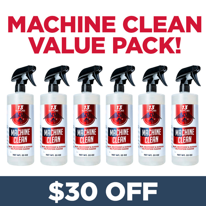 13 Supplies® Machine Clean Value Pack
